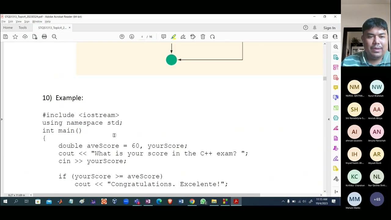 Lecture STQS1313 W4L2, 19th April 2023 - YouTube