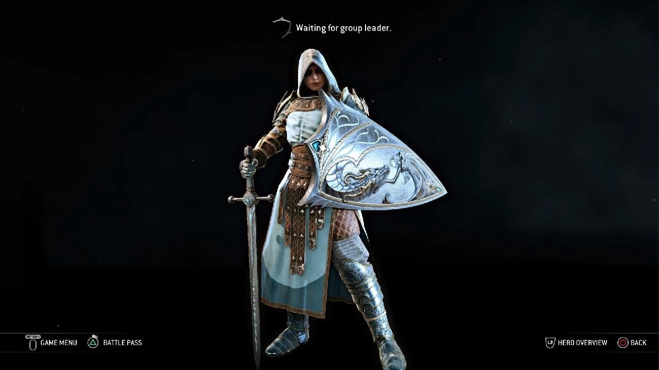 For Honor-Female Black Prior View - YouTube