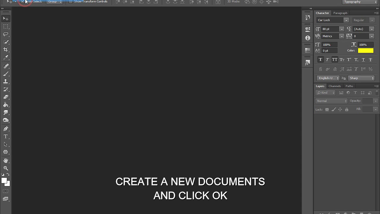 Adobe Photoshop Text Animation for beginners - YouTube