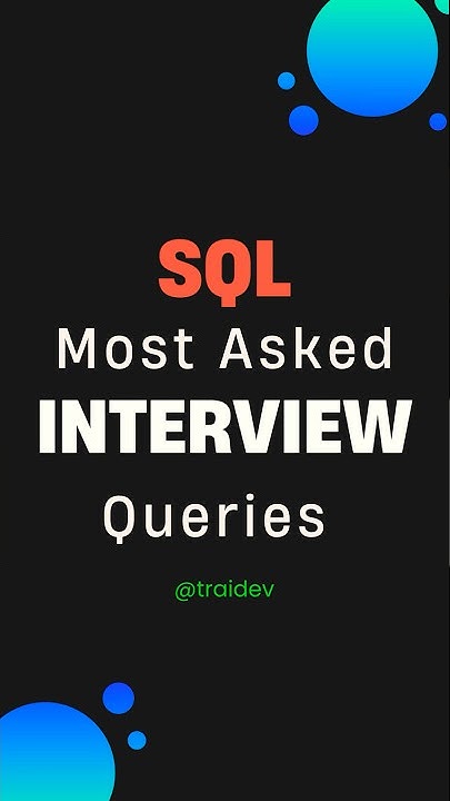 🔥🔥 Most asked SQL interview questions of SQL #sql #shorts #interviewquestions - YouTube