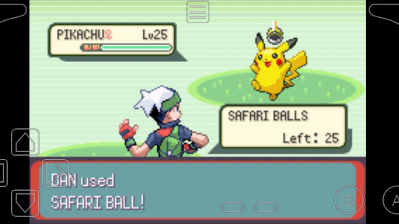 Pokemon Emerald: Pikachu - YouTube