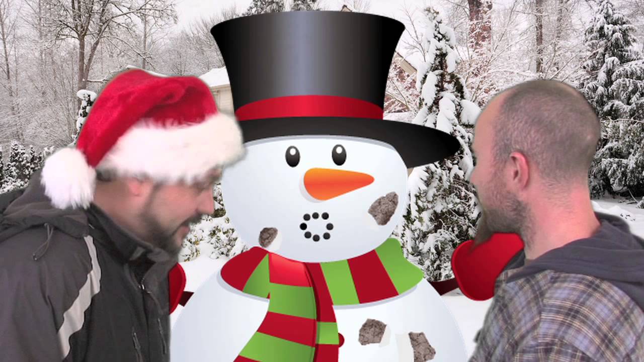 Dumb and Rob Build a Pretty Crappy Snowman - YouTube