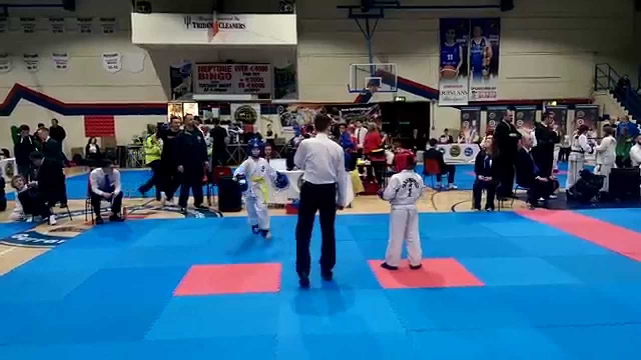 Taekwon-Do 3rd Round ITA Cork Open 2015 - YouTube
