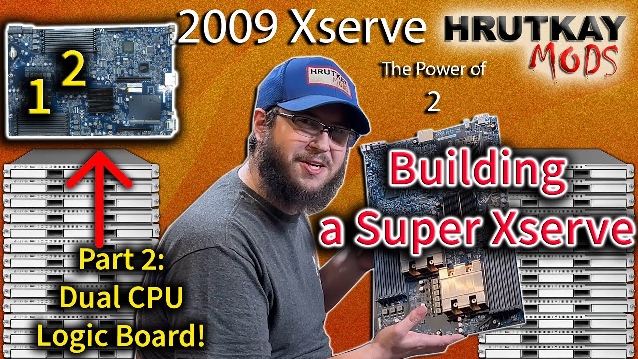 Dual CPU Logic Board Upgrade: The ULTIMATE 2009 Xserve Part 2 - YouTube