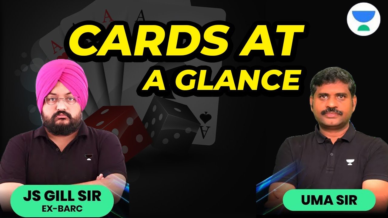 CARDS AT GLANCE | Learn Probability with the help of Cards | Gill Sir ...
