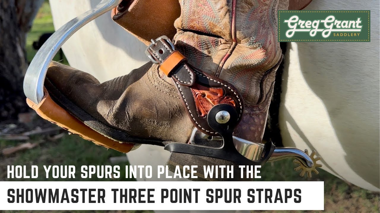 Hold Your Spurs Into Place with the Showmaster Three Point Spur Straps ...