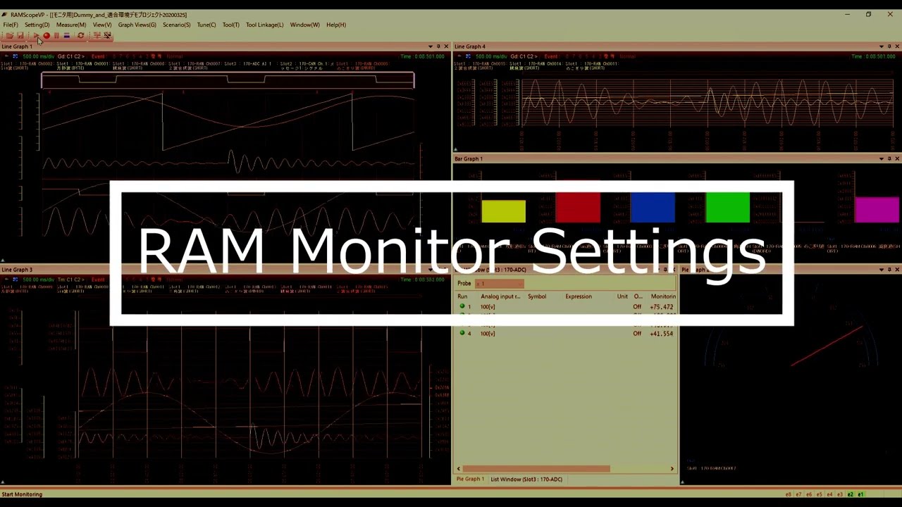 【Basic Edition】 Various Module Settings RAM Monitor Section - YouTube