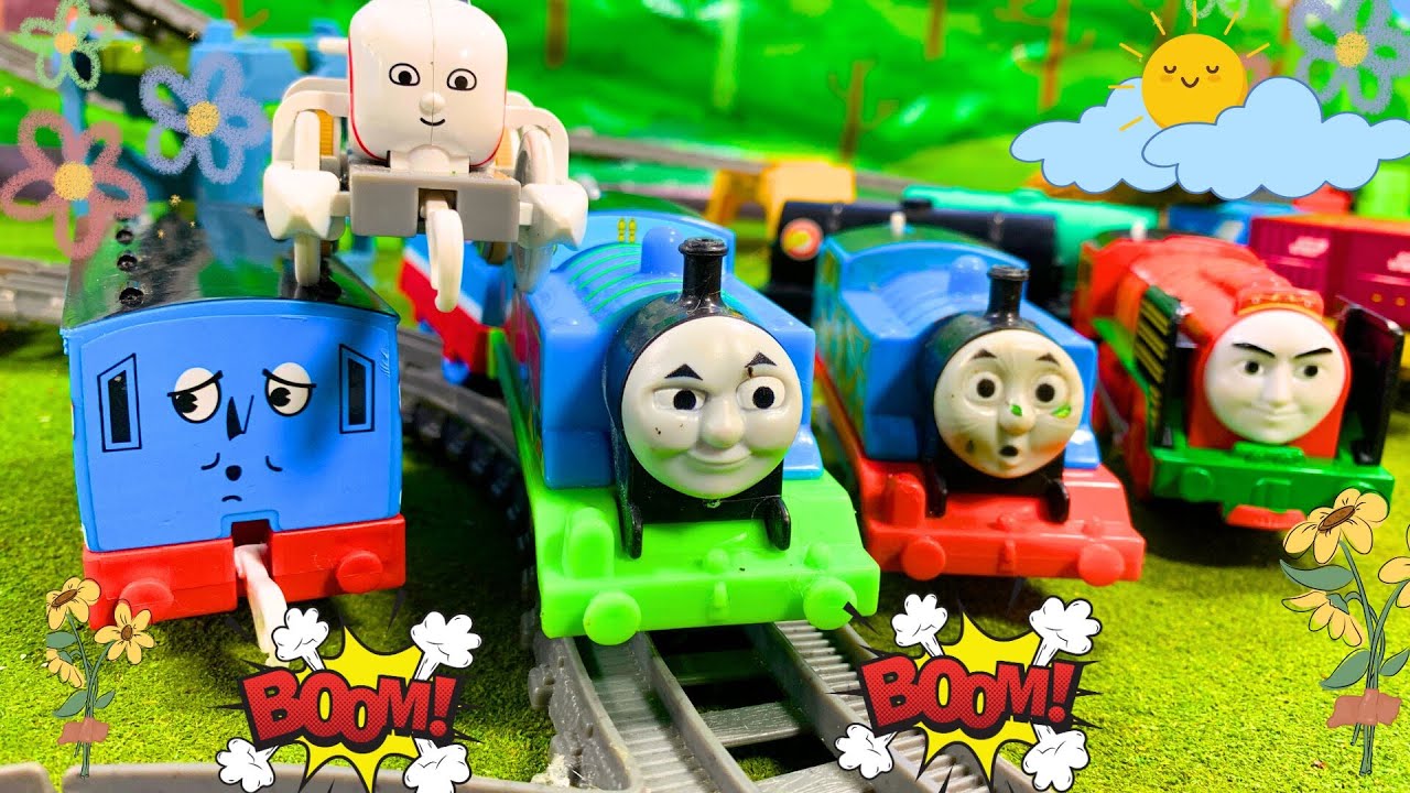 Kereta Api Thomas and Friends: Mengelilingi Diorama, Thomas and Family ...