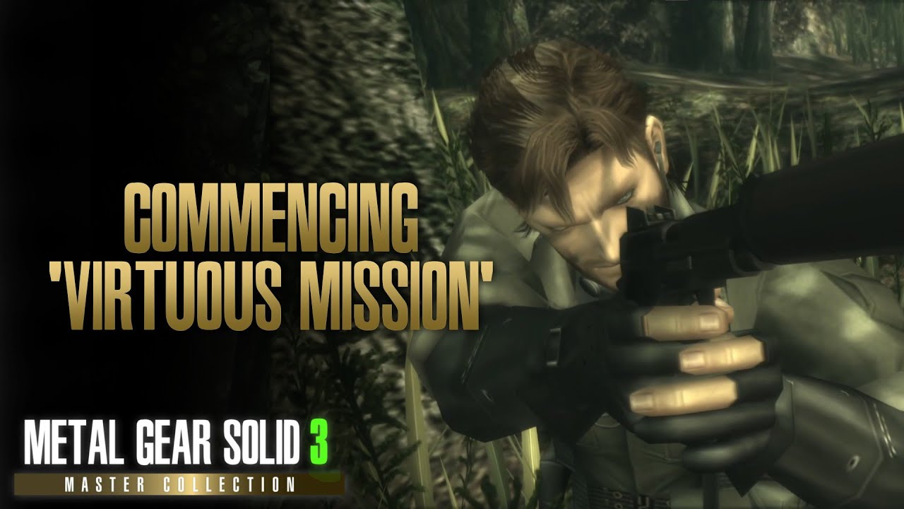 COMMENCING 'VIRTUOUS MISSION' | Metal Gear Solid 3: Snake Eater | Master Collection - YouTube