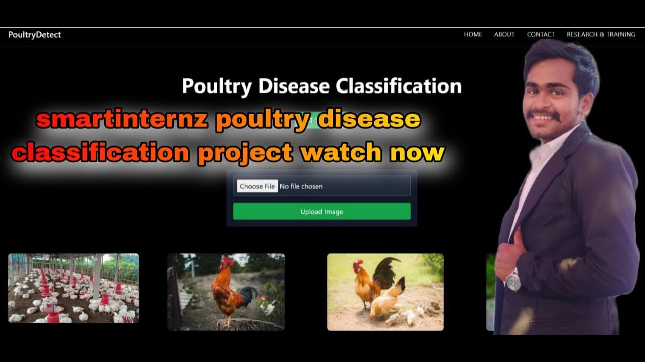 Poultry disease classification project // smartinternz project - YouTube