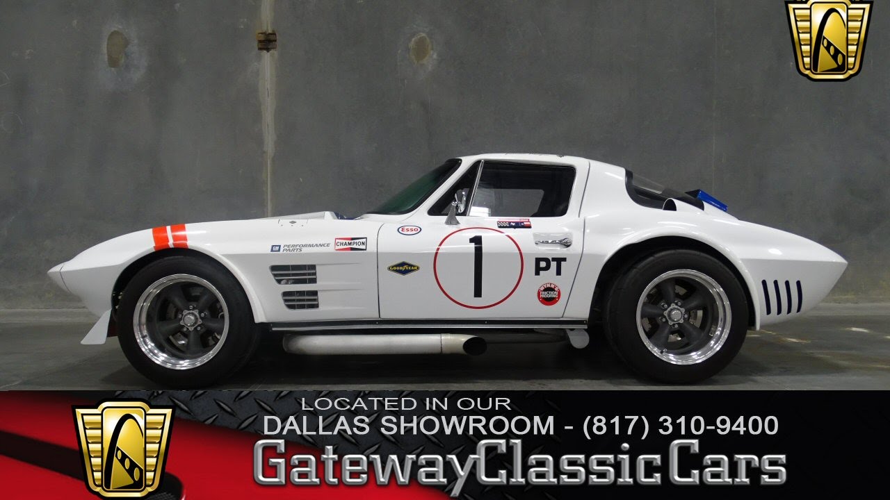 1963 Corvette Grand Sport Mongoose Replica - YouTube