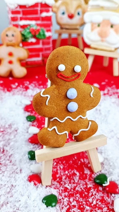 Traditional Christmas Gingerbread Man - YouTube
