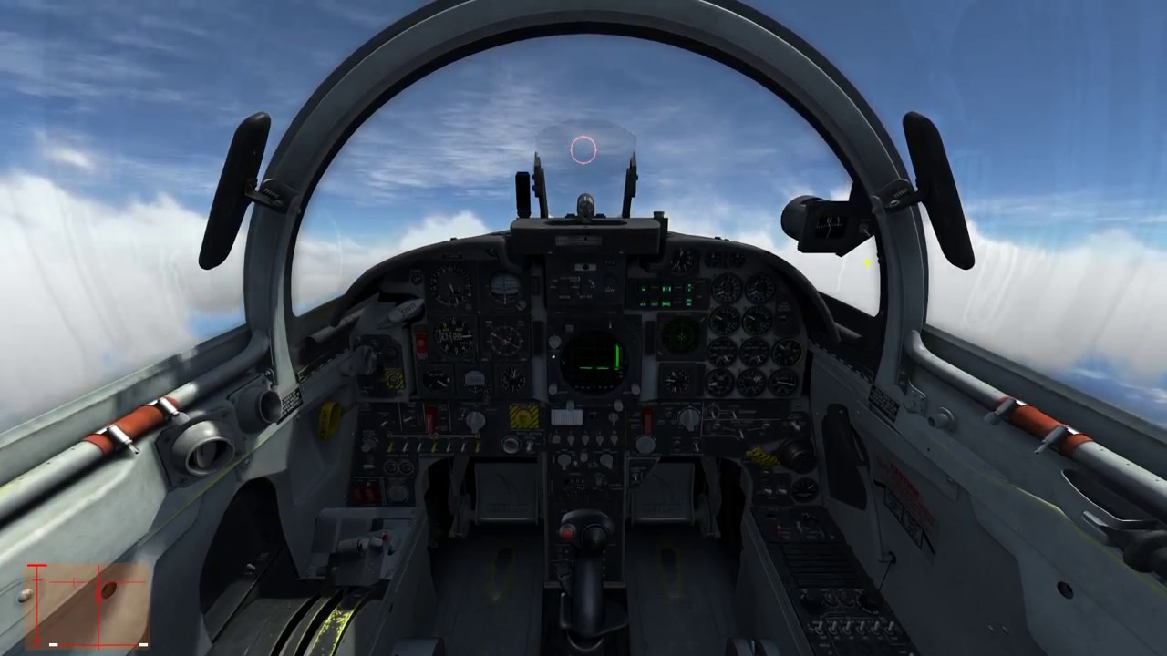 DCS F-5 Inverted Flat Spin and Recovery - YouTube
