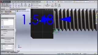 SOLIDWORKS Tutorial: Equal Spacing for Linear Patterns | Doovi