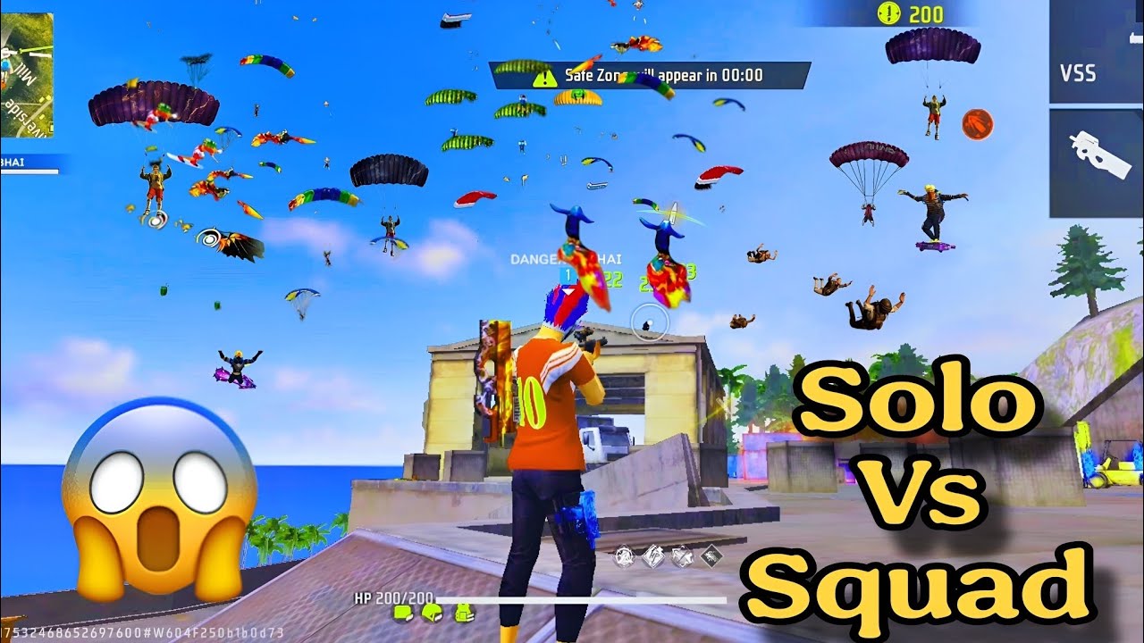 Solo vs Squad 😈 One Man Army ☠️ - YouTube