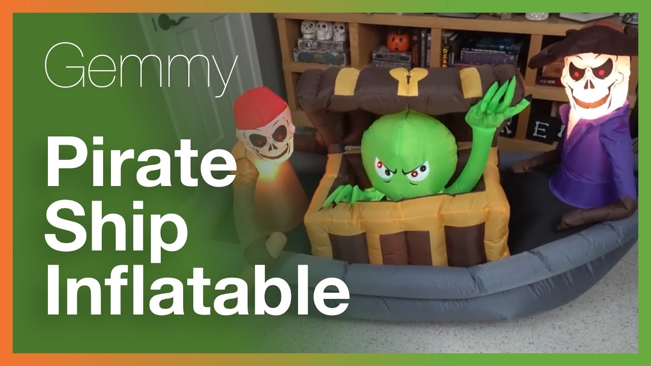 I bought another used inflatable. A $25 Pirate Ship from 2017. Check it ...