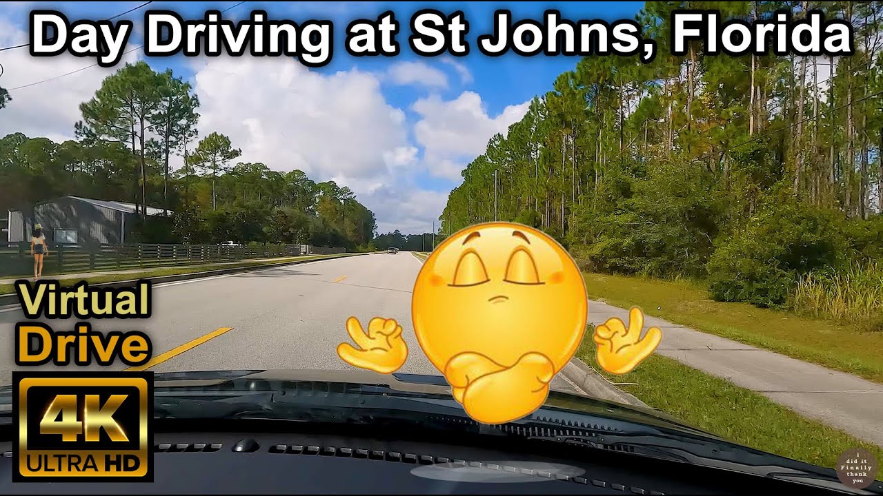 4K Virtual Drive Tour | St Johns Florida Day time Driving | GoPro Hero ...