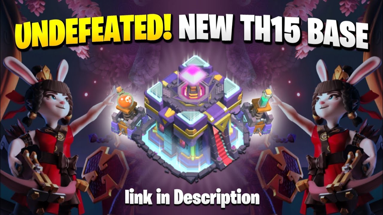 Undefeated! Th15 Base w/link | Th15 Base Link in Description | Clash of ...