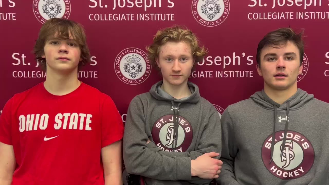 St. Joseph’s Anderson Cornwell, Cole Kneer, and Patrick Ohle on going ...