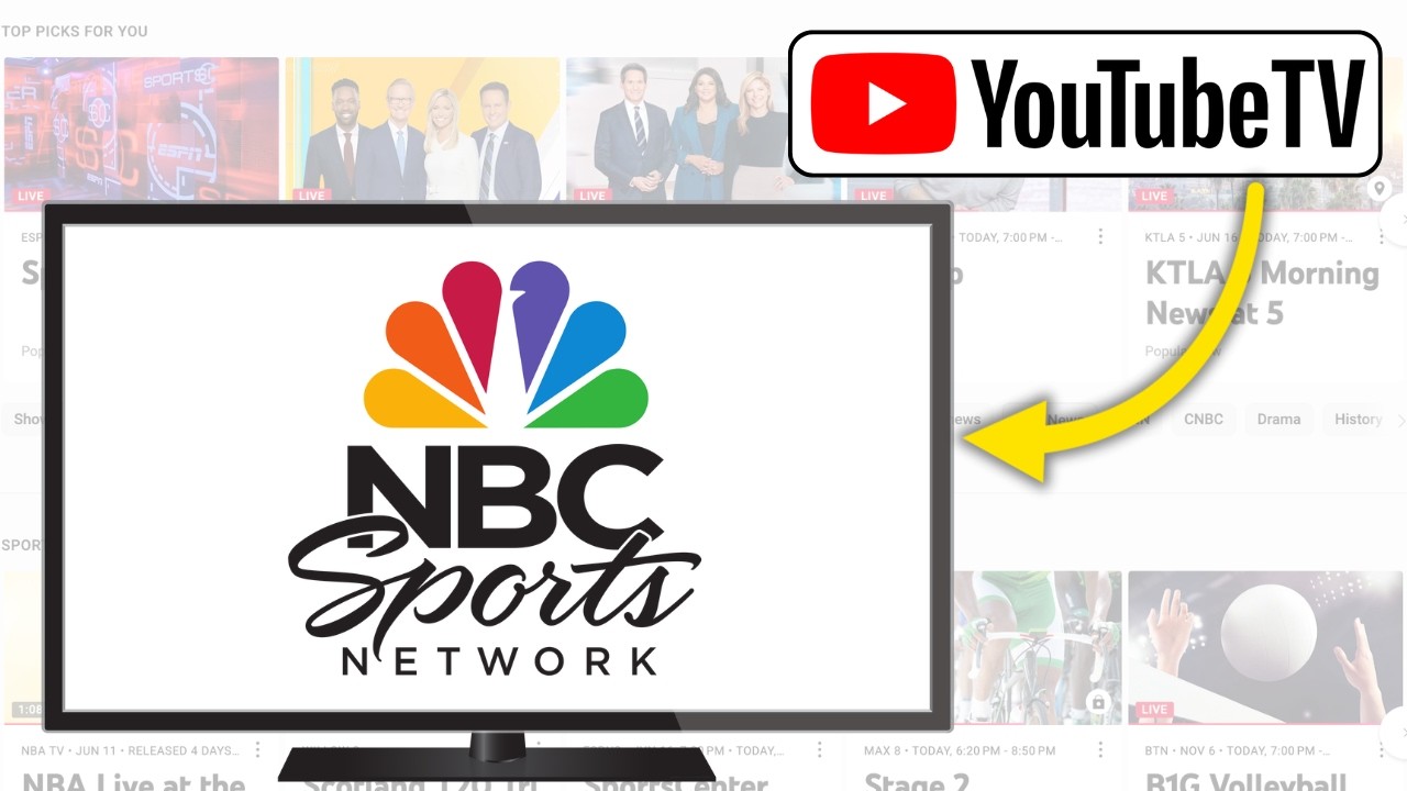 How to Watch NBC Sports Network on YouTube TV | Stream NBCSN without TV ...