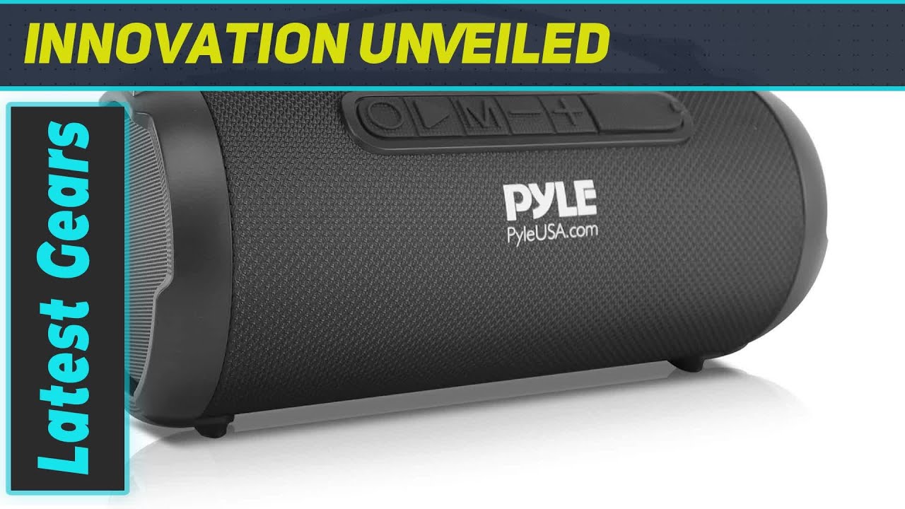 Pyle Wireless Portable Bluetooth Boombox Speaker Review - YouTube