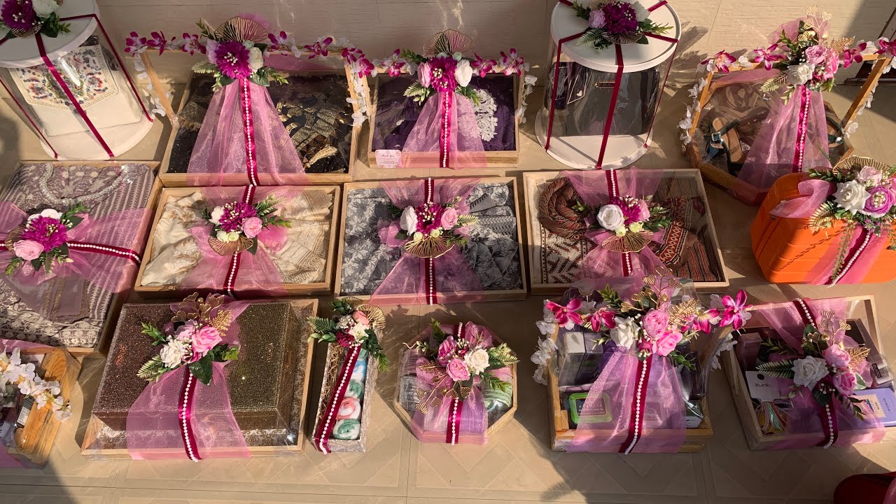 Eye catching Dress Packing for Bride| Exclusive Wedding Dress Packing ...