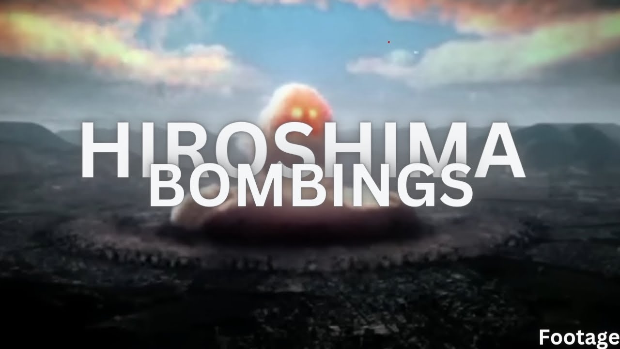 Hiroshima's bombing footage | Short film of Hiroshima - YouTube