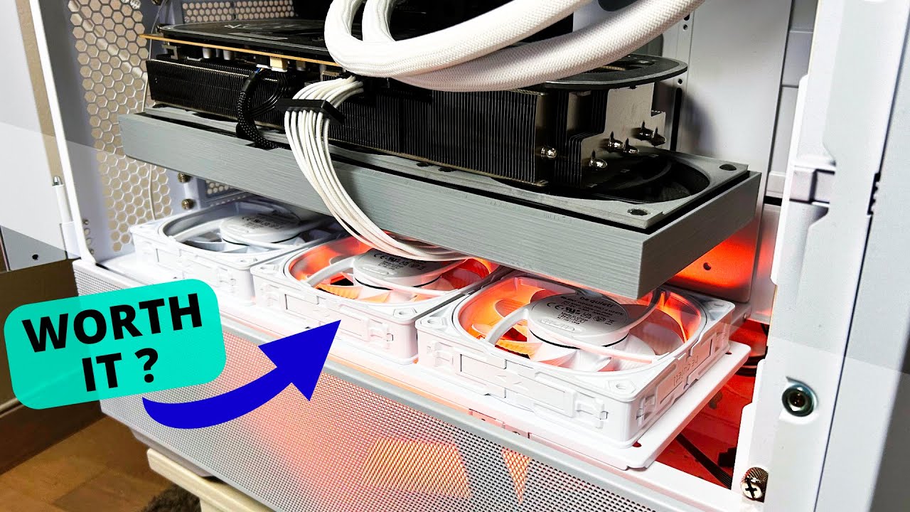 Can BOTTOM FANS improve your GPU temps ? - YouTube
