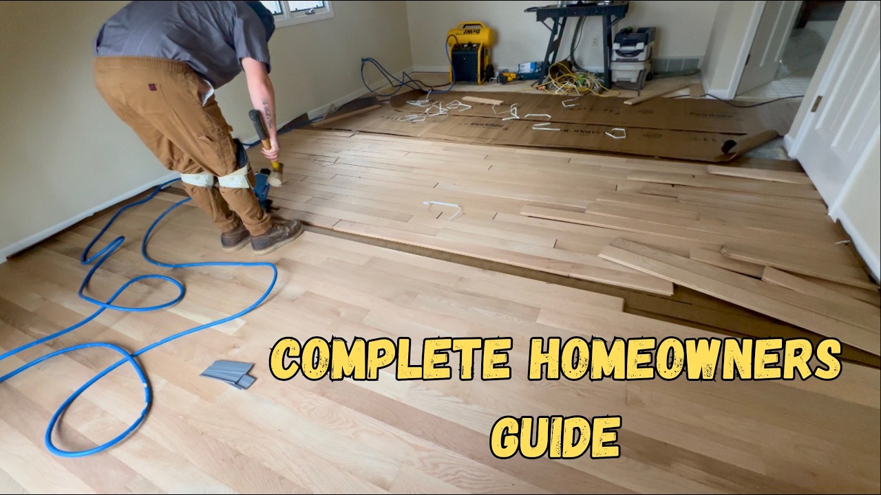 EVERYTHING you need to know about new hardwood flooring install ...