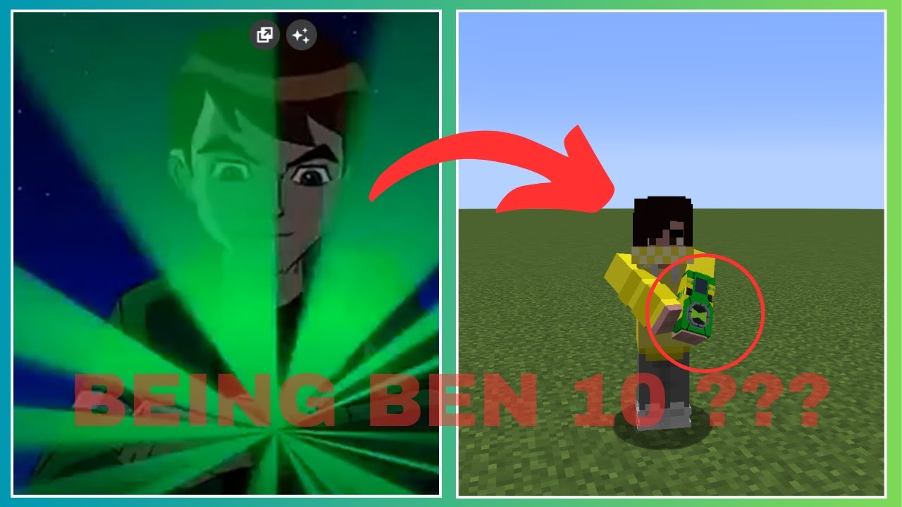 BEING BEN 10 ( ULTIMATE ALIEN ) IN MINECRAFT !!? ( RECRAFTED : BEN 10 ) - YouTube