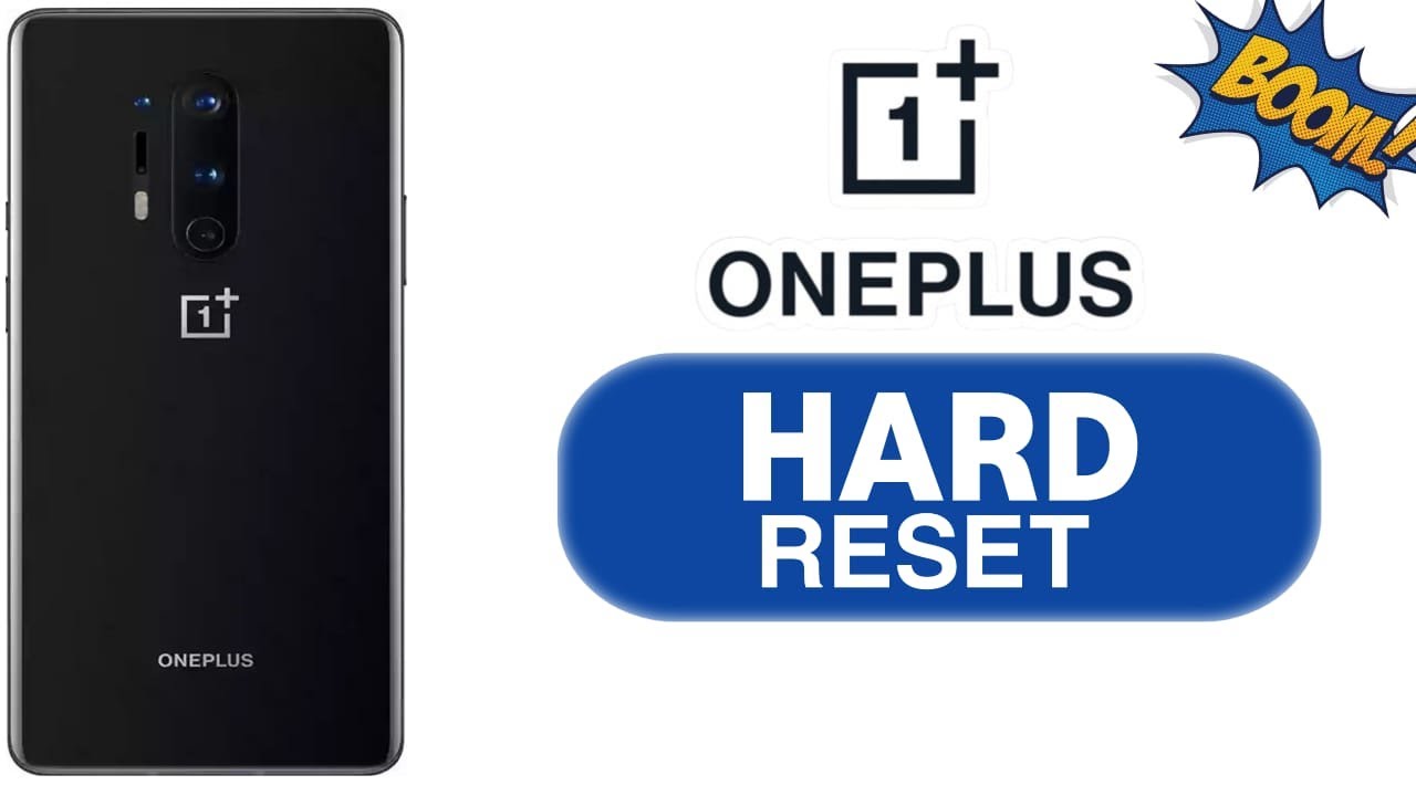How To Hard Reset Oneplus 8 Factory Reset Oneplus 8 Unlock Pin Pattern Password Lock Oneplus 8 ...