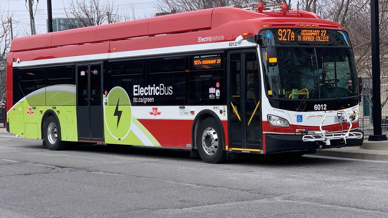 TTC Full Northbound Ride Video on 6012 on route 927A Highway 27 Express ...
