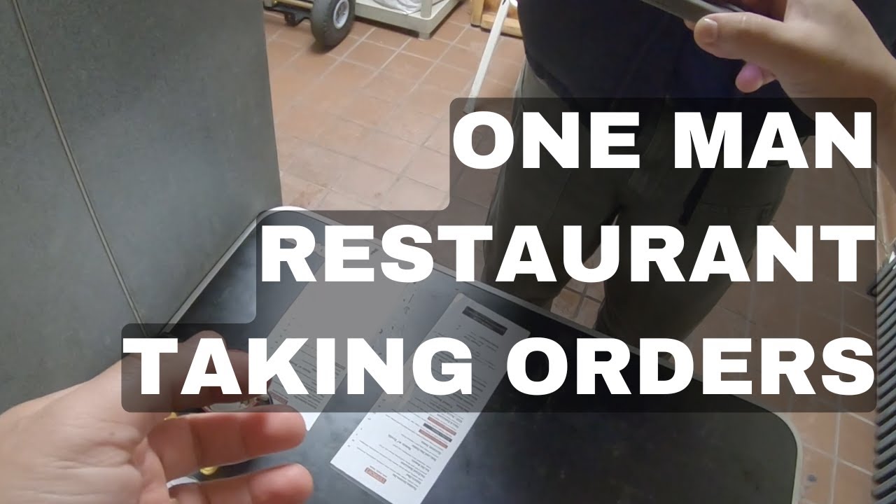 Walk in order taken while making another order! - YouTube