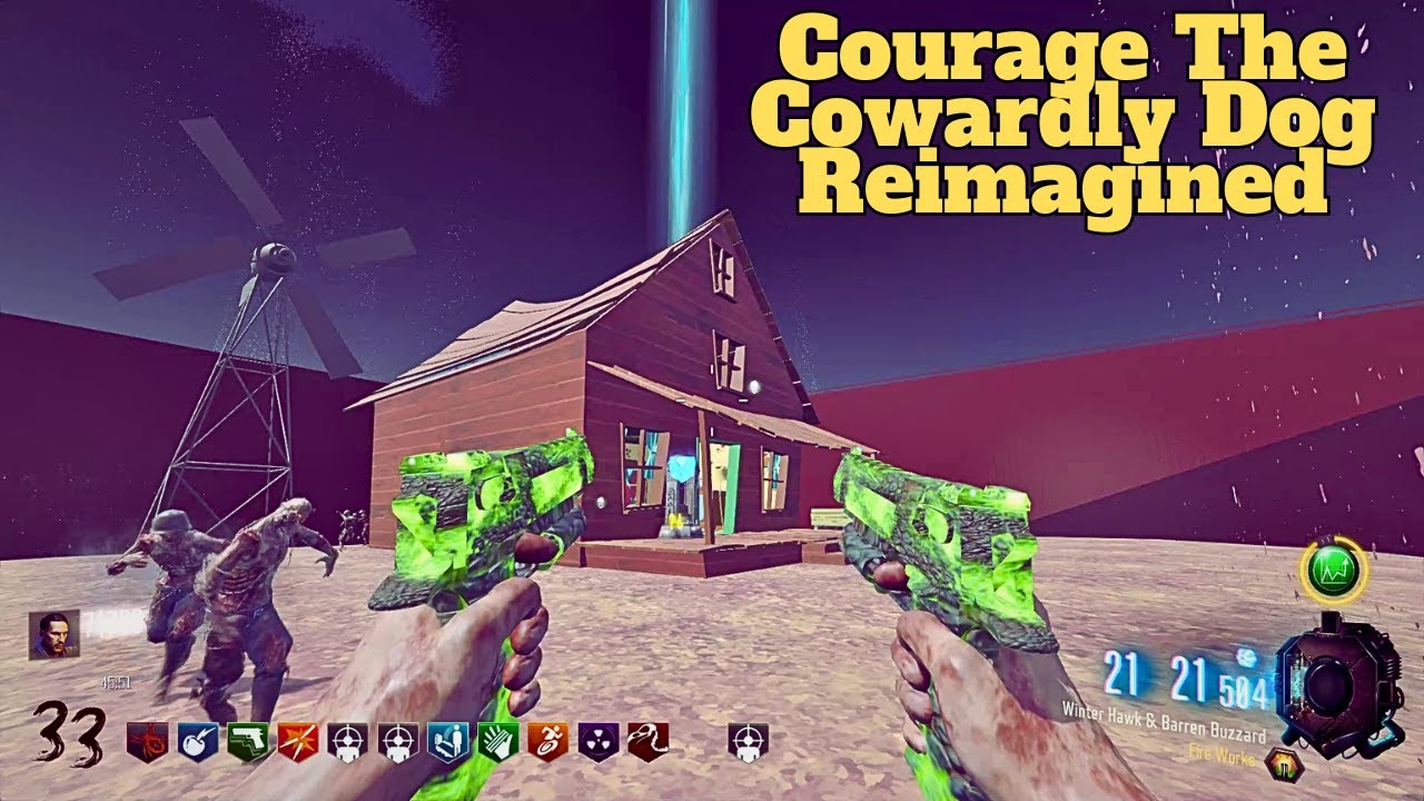 Courage The Cowardly Dog Reimagined | Call of Duty Zombies | COD Black ...