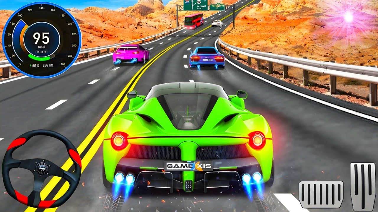 Real Extreme Car Racing Simulator 3D - Android Gameplay - YouTube