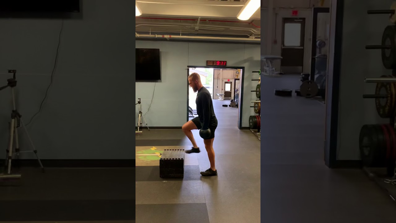 S.L. RDL + Step Up-Knee Drive - YouTube