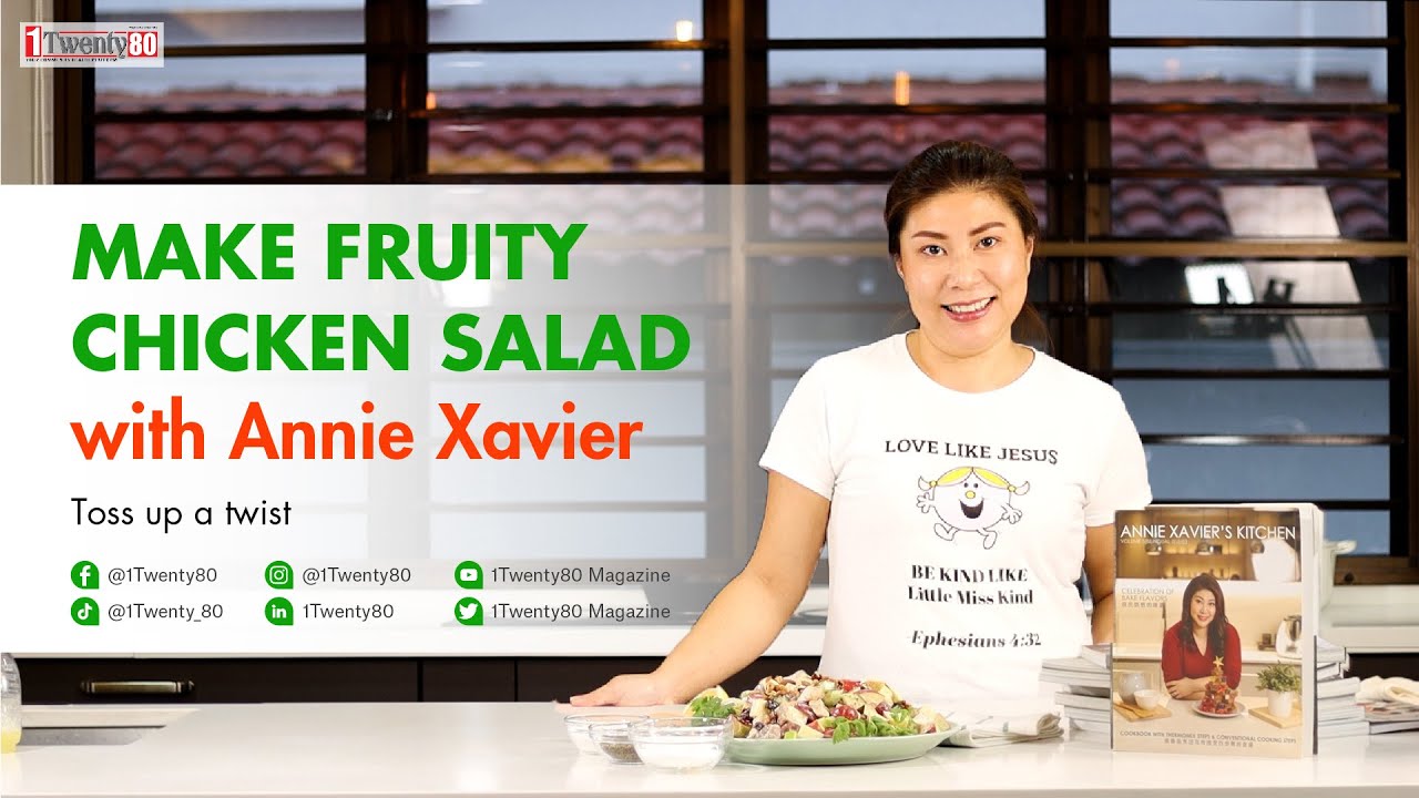 Make Fruity Chicken Salad with Annie Xavier | Share Your Skill - YouTube