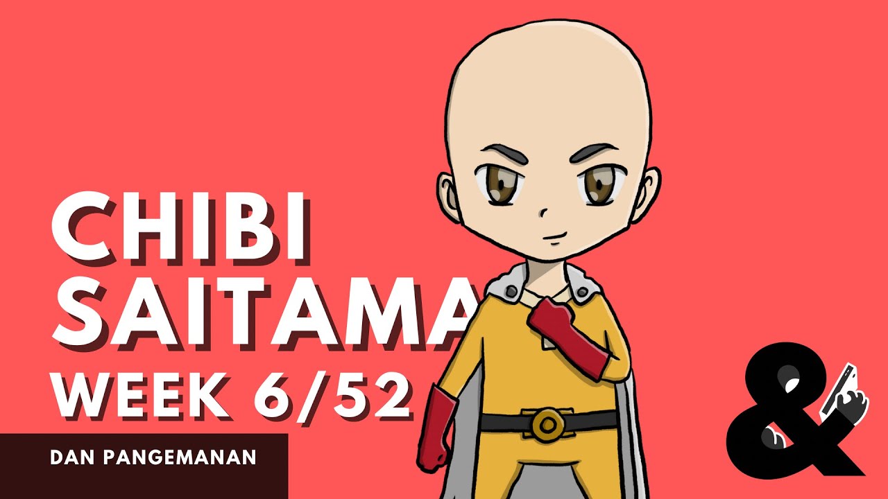 Chibi Saitama - Speed Draw - Week 6/52 - YouTube