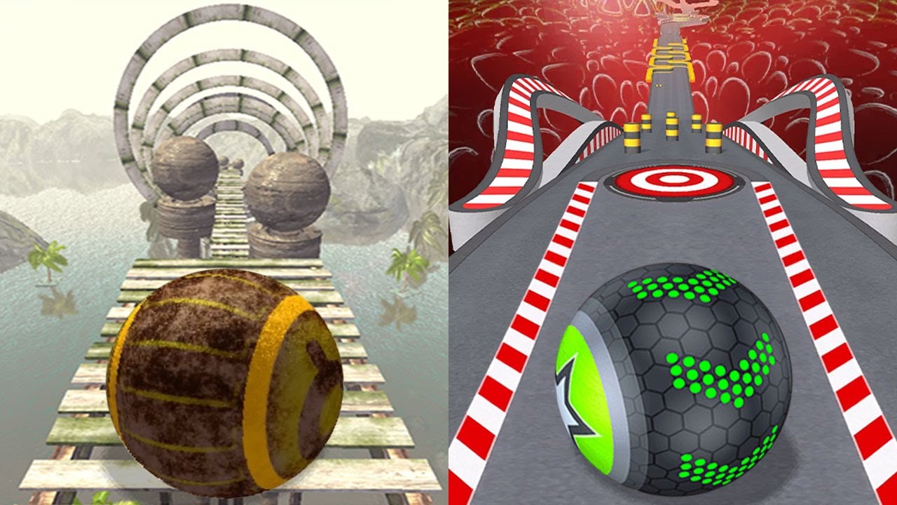 🌈 Going Balls VS Rollance Adventure Ball, Temple Rolling Balls, Action ...