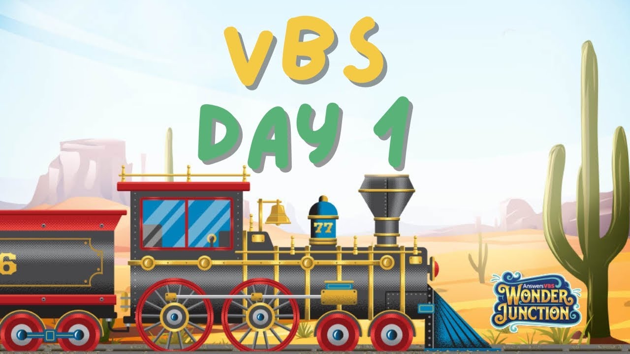 VBS 2025 Day 1 🚂 Wonder Junction Begins! | Holy Word Church of God - YouTube