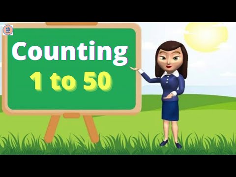 Learn to Counting 1 to 50 | Counting One to Fifty | 1 se 50 tak ginti ...
