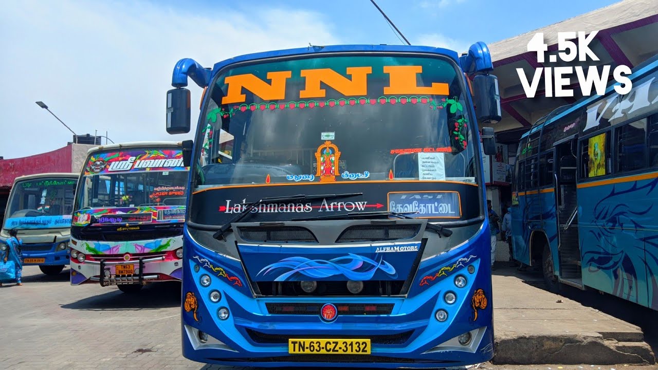 NNL BS6 BUS MADURAI FULL VIDEO DRIVING VIDEO MASS INTERIOR DRIVING ...