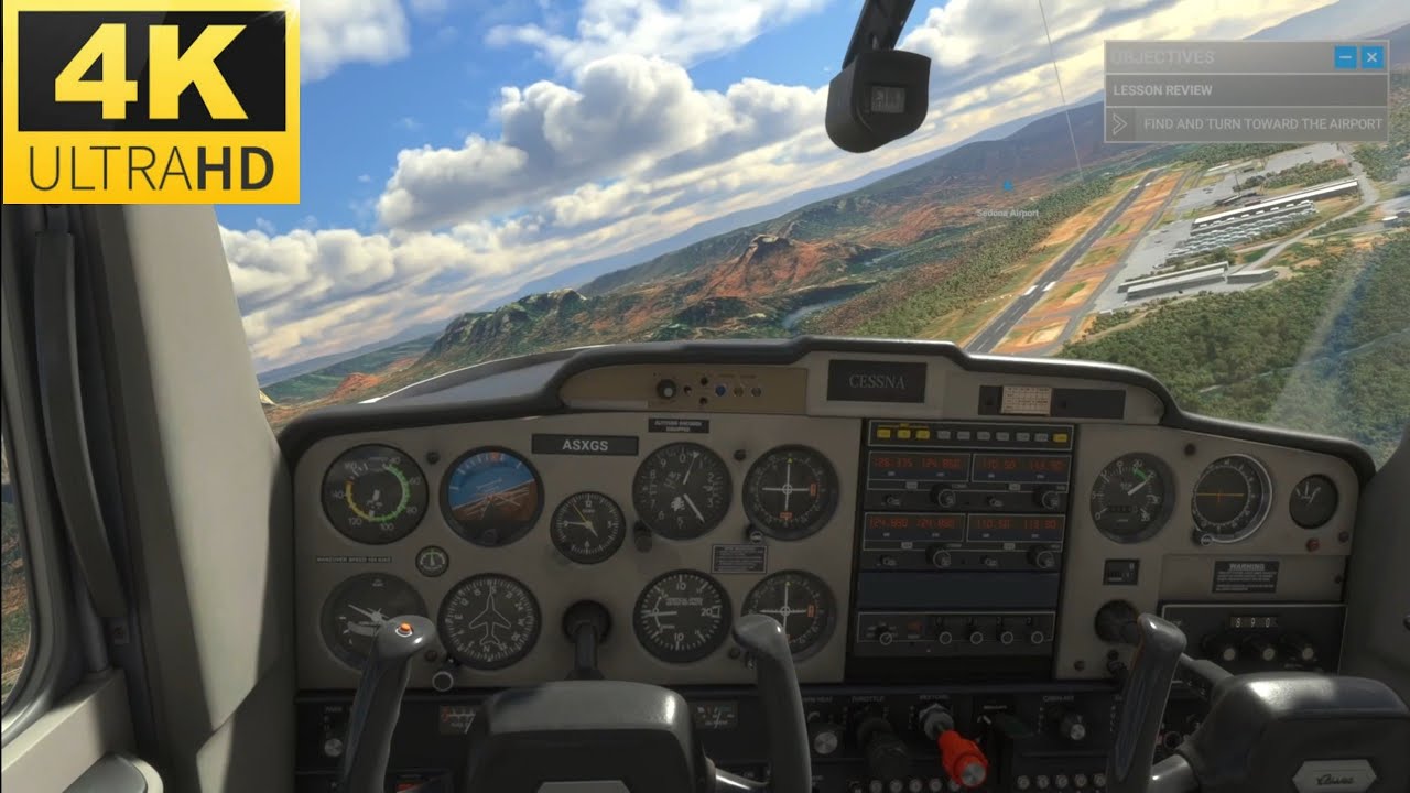 Microsoft Flight Simulator Gameplay - Basic Handling Walkthrough || No ...