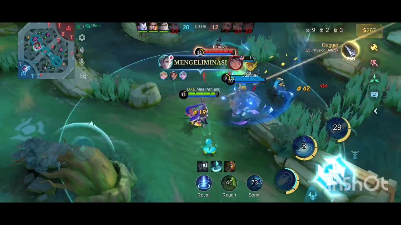 Push Solo Rank pakai Hero dari Role Marksman Layla Classic Malefic ...