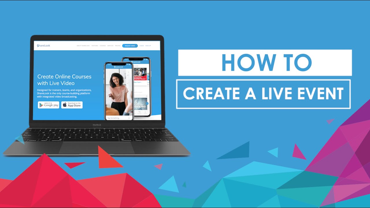 How to Create Live Event - YouTube