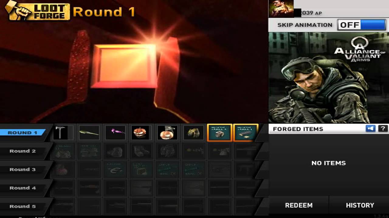 A.V.A. Loot Forge [1st Try] - YouTube