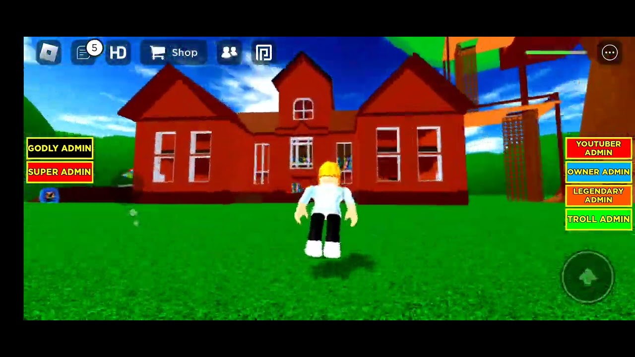 l got admin rank in roblox - YouTube