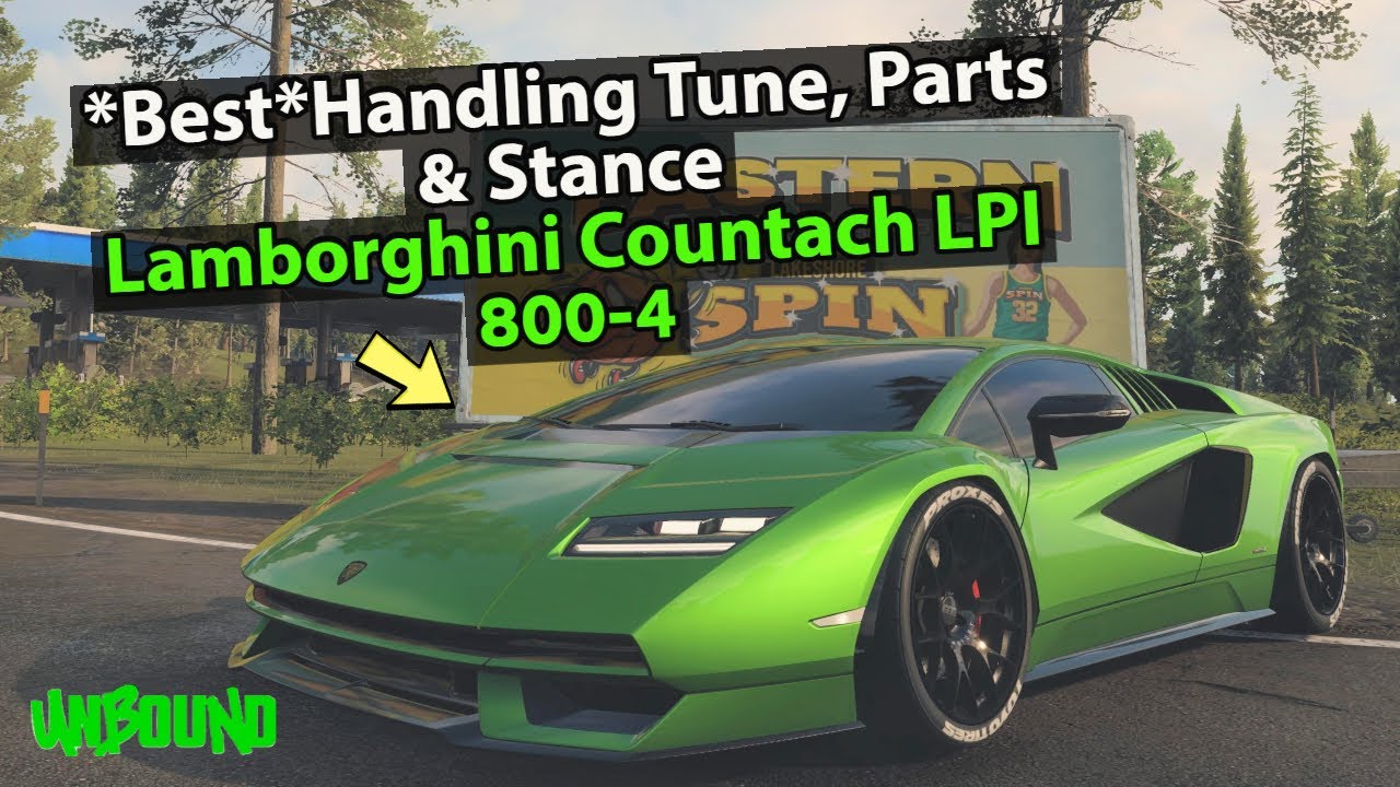 *Best* Handling Tune, Parts & Stance Lamborghini Countach LPI 800-4 in ...