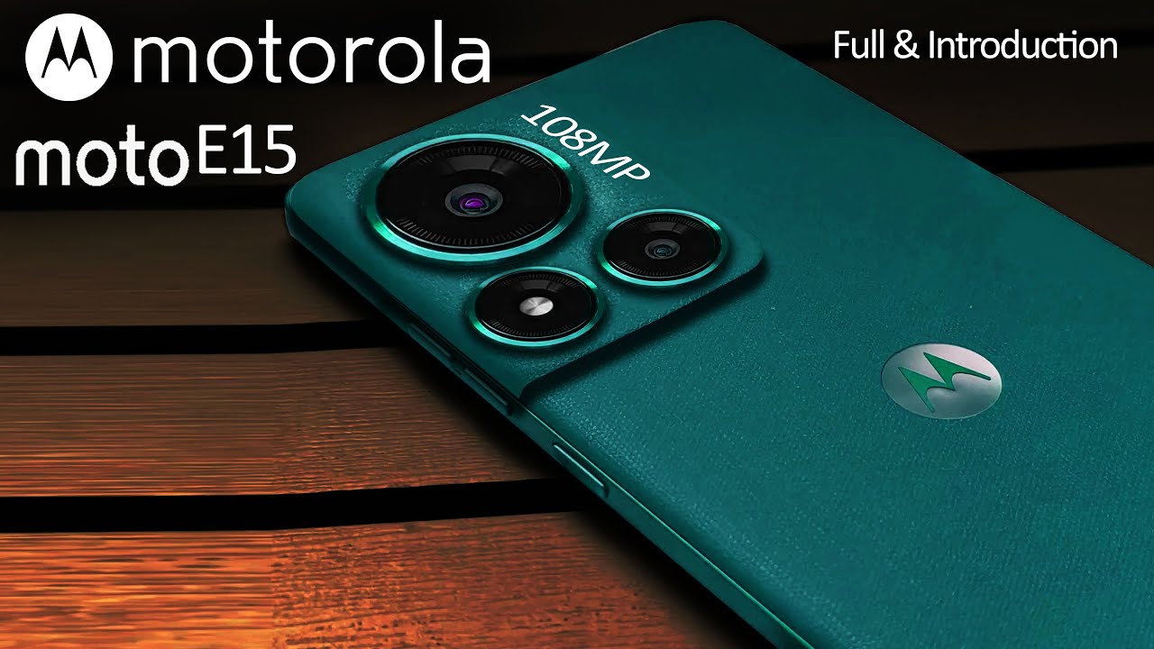 Motorola Moto E15 5G FIRST LOOK! — 2025 Trailer and Introduction! - YouTube