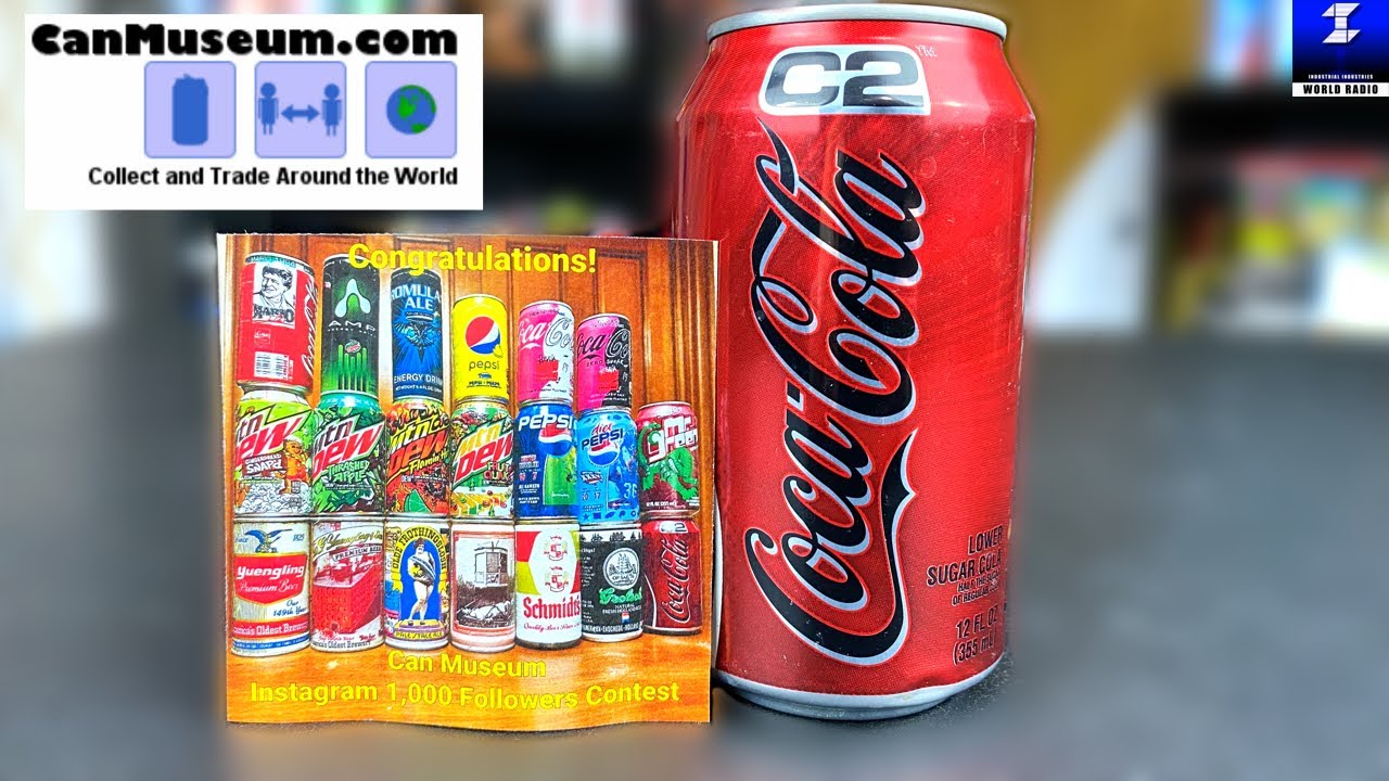 History of Coca-Cola C2 | Can Museum Unboxing - YouTube